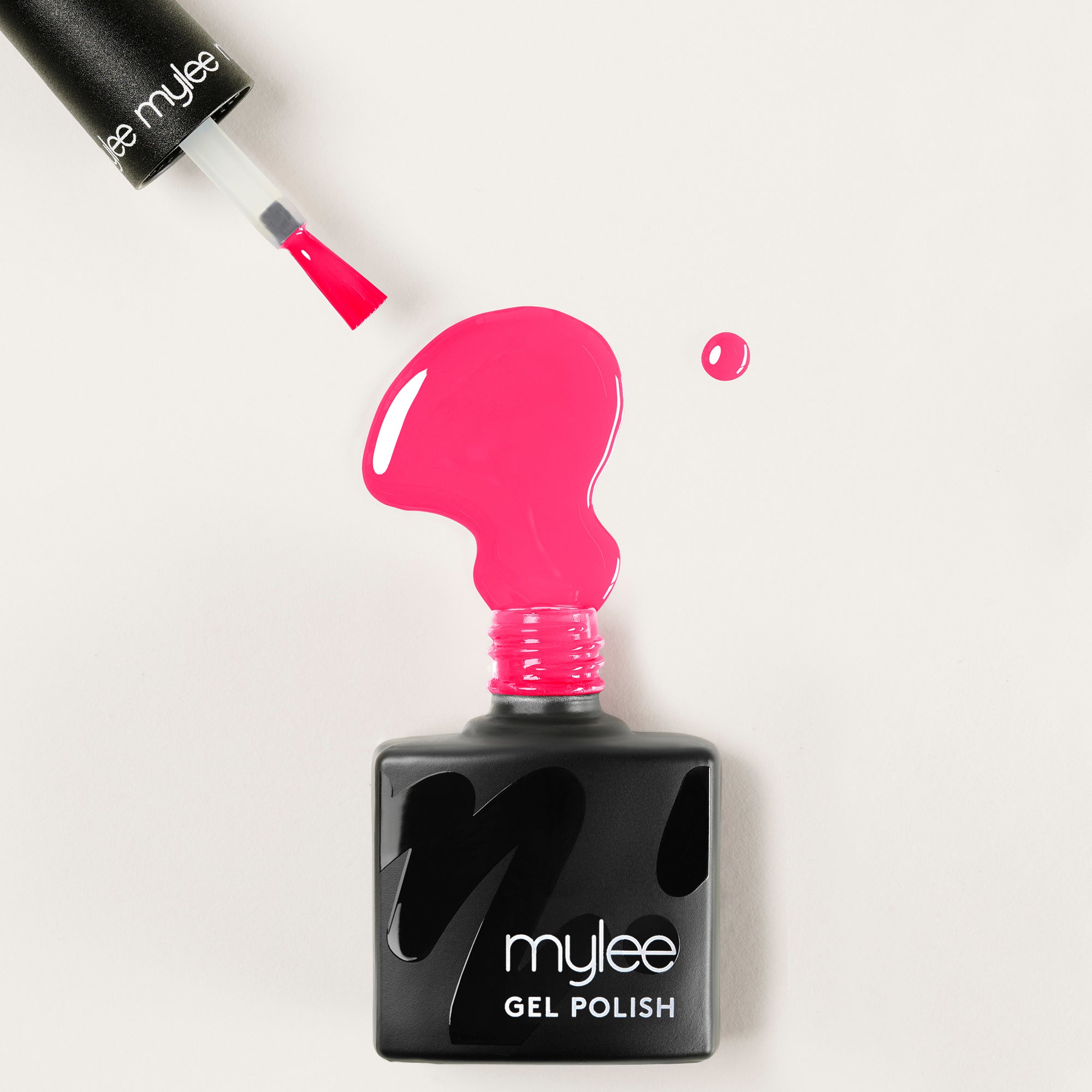 Neon Hot Pink Nail Gel Polish | Gel Nail – Mylee